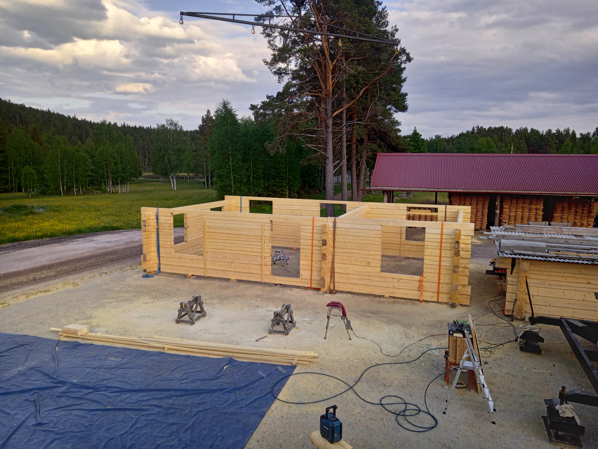 Hus7 :: Skapaitimmer.se - Timmerstomme, Vildmarkspanel,Bastu ...